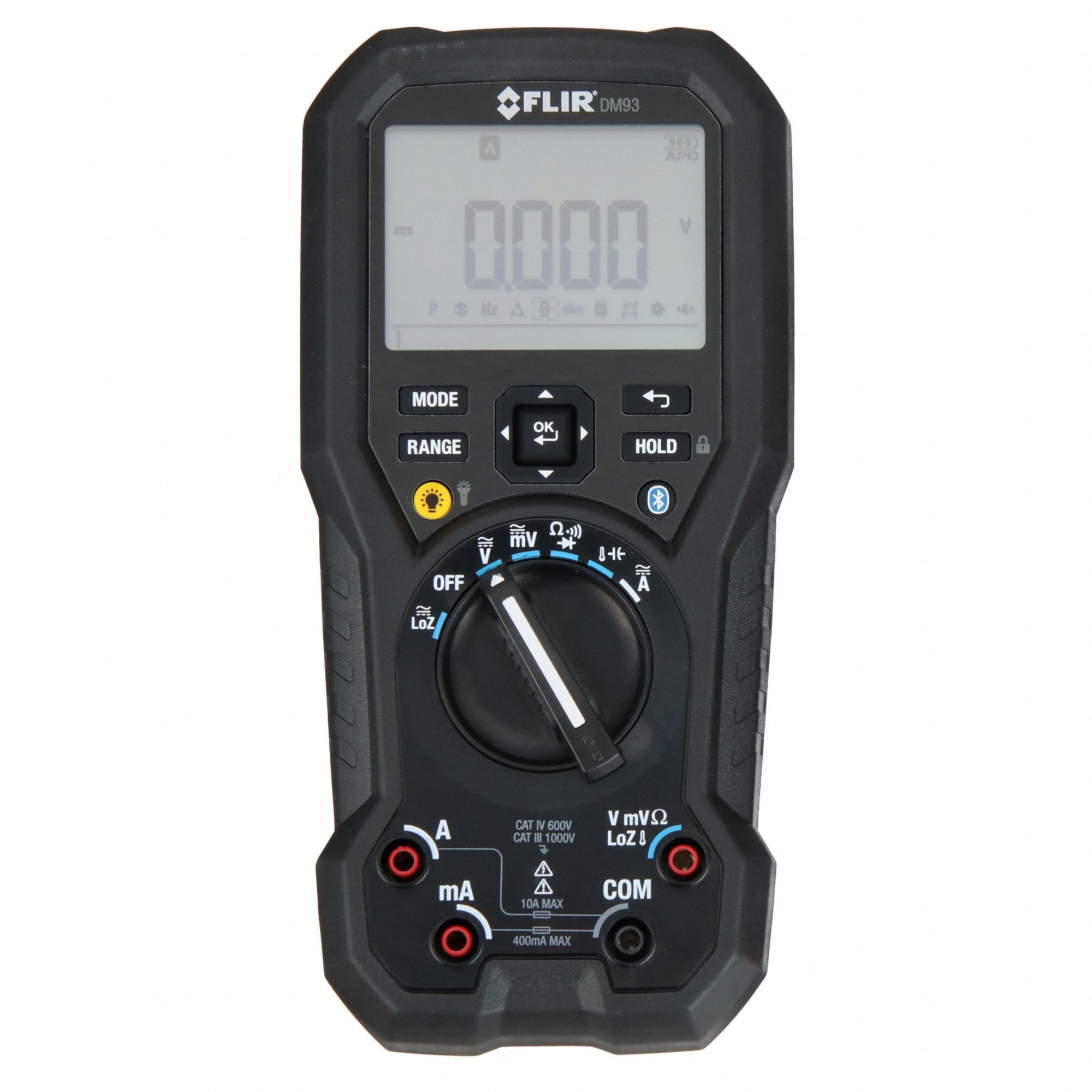 FLIR Multímetro Digital FLIR® DM93 1000V 10A 4000/40,000 conteos ...