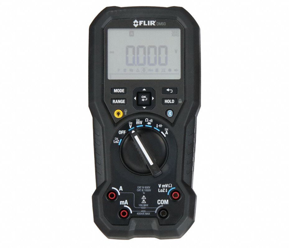 FLIR Multímetro Digital FLIR® DM93 1000V 10A 4000/40,000 conteos ...