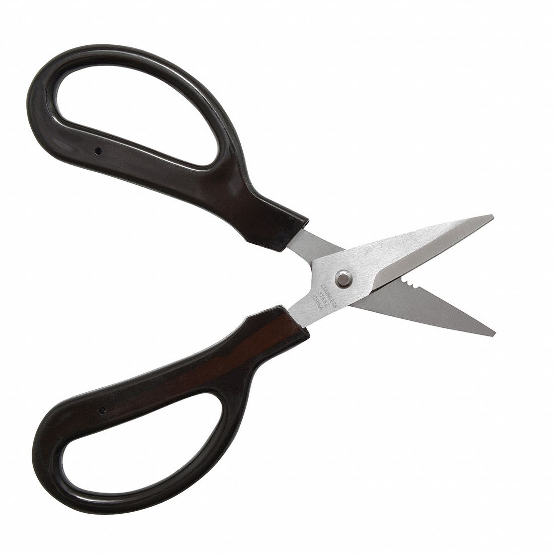 CLAUSS Shears: Ambidextrous, 6 in Overall Lg, Partially Serrated ...