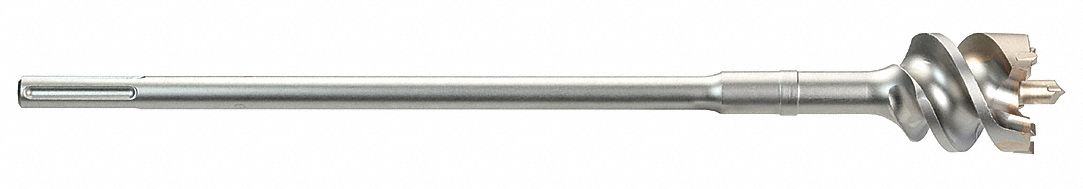 MILWAUKEE Core Center Bit: 1 3/4 in Drill Bit Size, 20 in Max Drilling ...