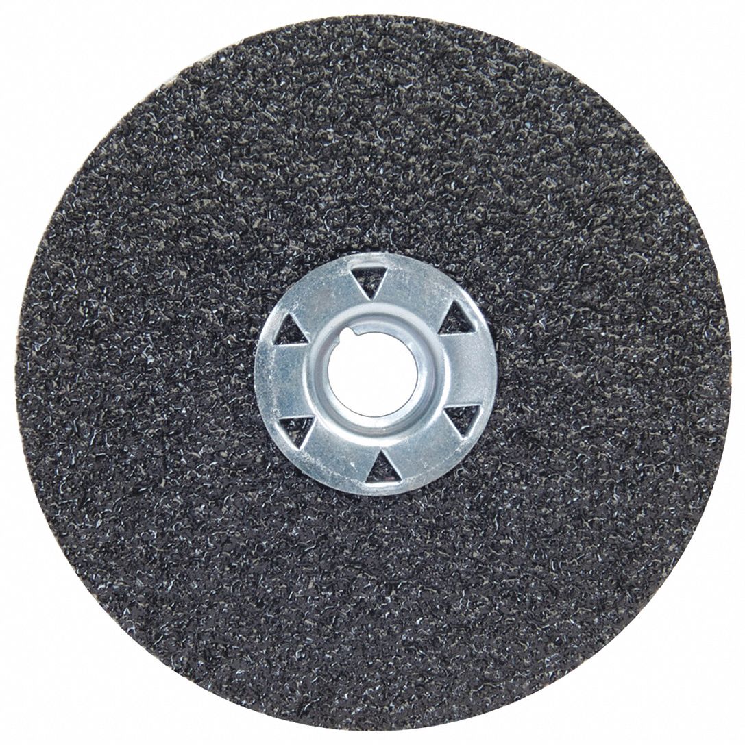 Fiber Disc,5 In D,60 G,PK25 - Grainger