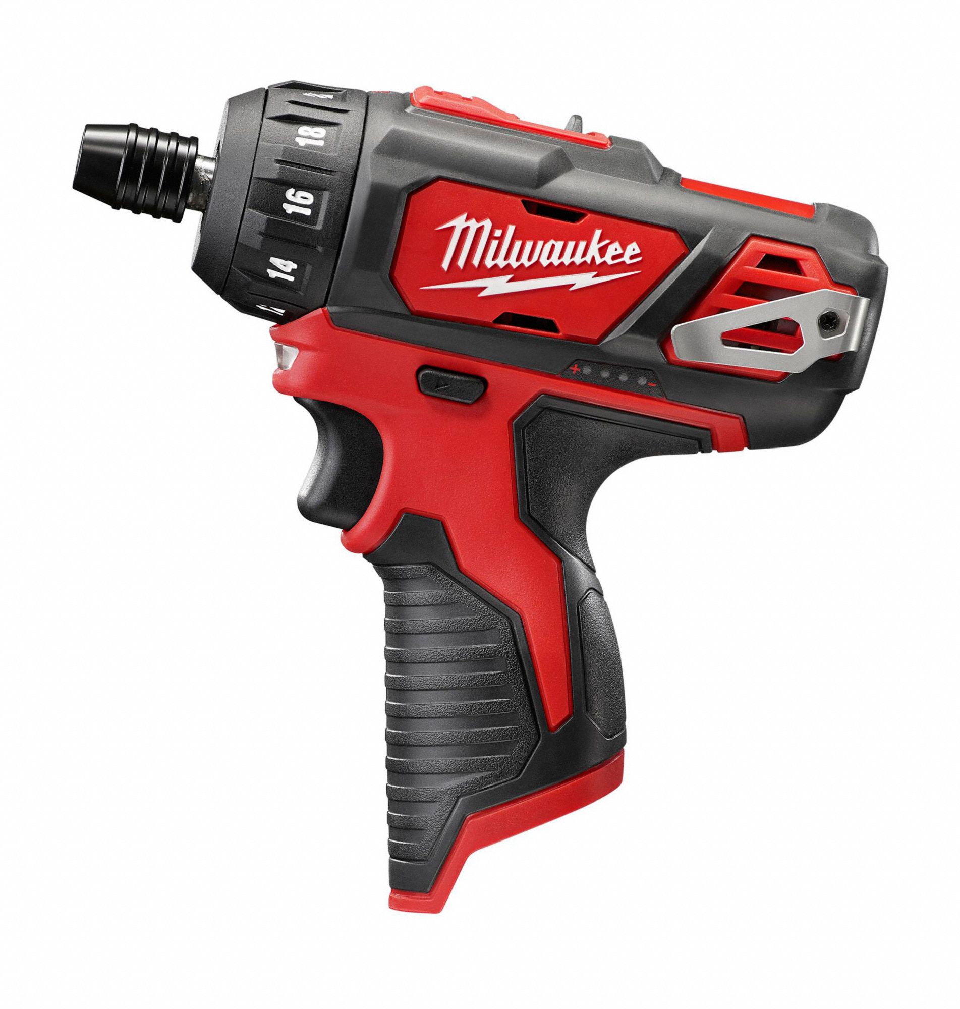 MILWAUKEE, 0 in-lb, 0 in-lb Torque - Min, Screwdriver - 22UT44|2406-20 ...
