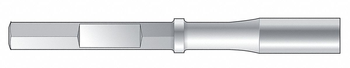 Ground Rod Driver,3/4 Hex Shank,L 1 In. - Grainger