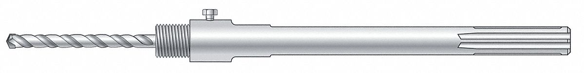 WESTWARD SDS Max Shank, SDS Max - 22UW40|22UW40 - Grainger
