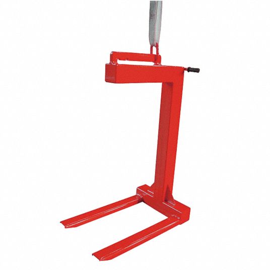 DAYTON, Pallet Lifter, 6,600 lb Max Load Capacity, Pallet Lifter ...