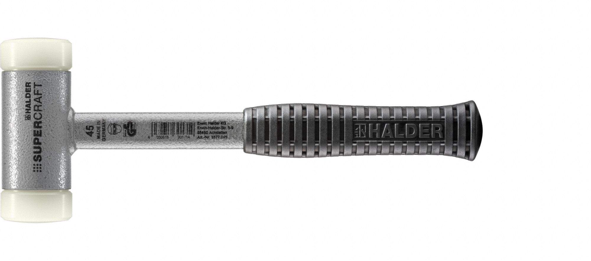 Steel Handle, Textured Grip, Dead Blow Hammer - 22UZ90|3377.045 - Grainger