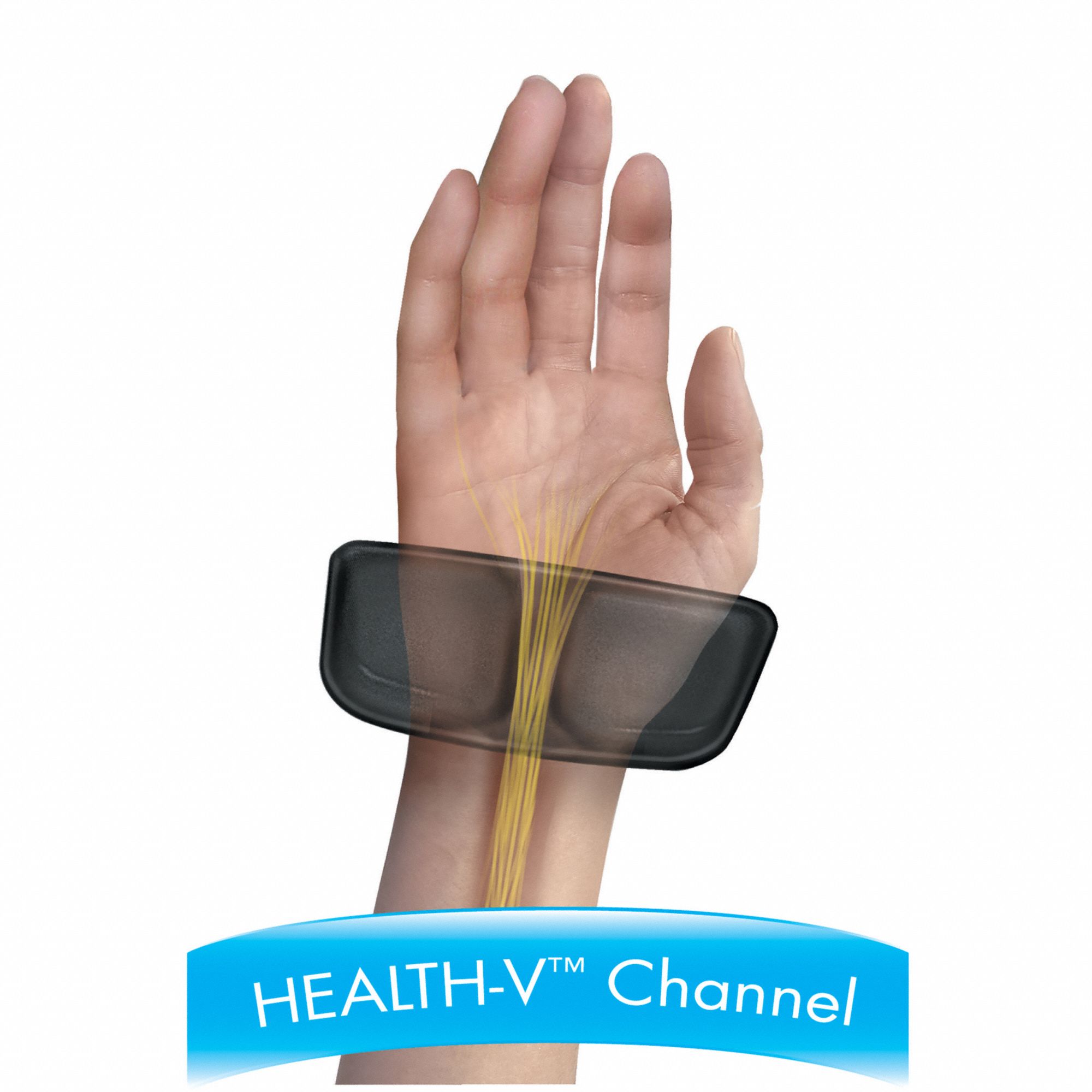 FELLOWES Palm Support: Black, Microbran Protection and Health-V Channel ...