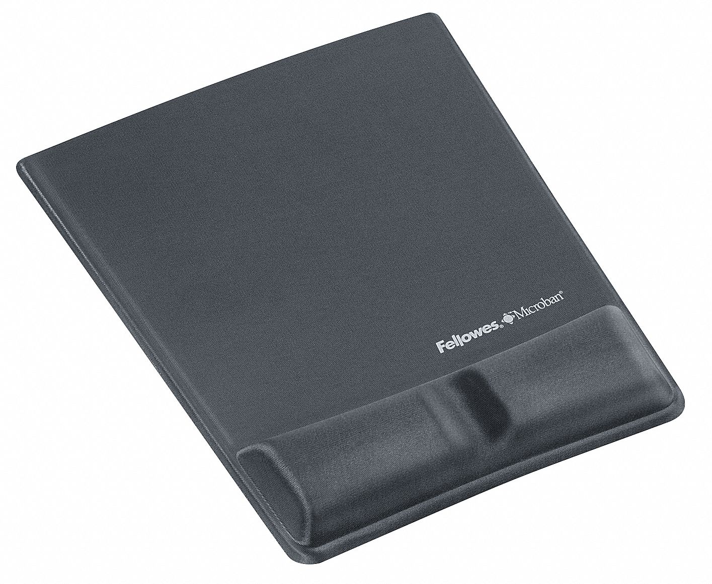FELLOWES MOUSEPAD W/ WRIST SUPPORT,GRAPHITE - Mouse Pads - WWG22W802 ...