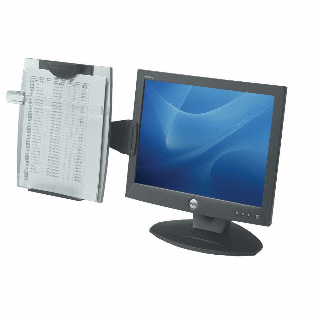 FELLOWES, Monitor Mount, 15 in Ht, Copy Stand - 22W827|8033301 - Grainger