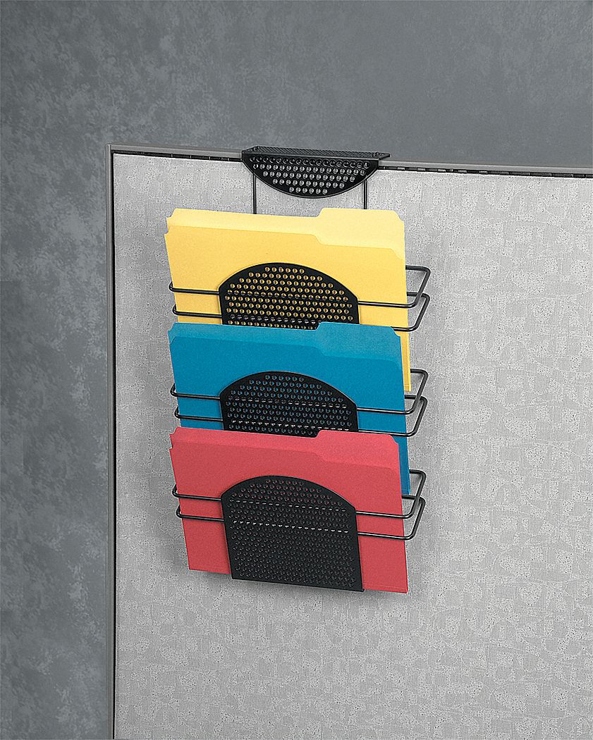 FELLOWES, 3 Compartments, Steel, Wall File - 22W871|22318 - Grainger