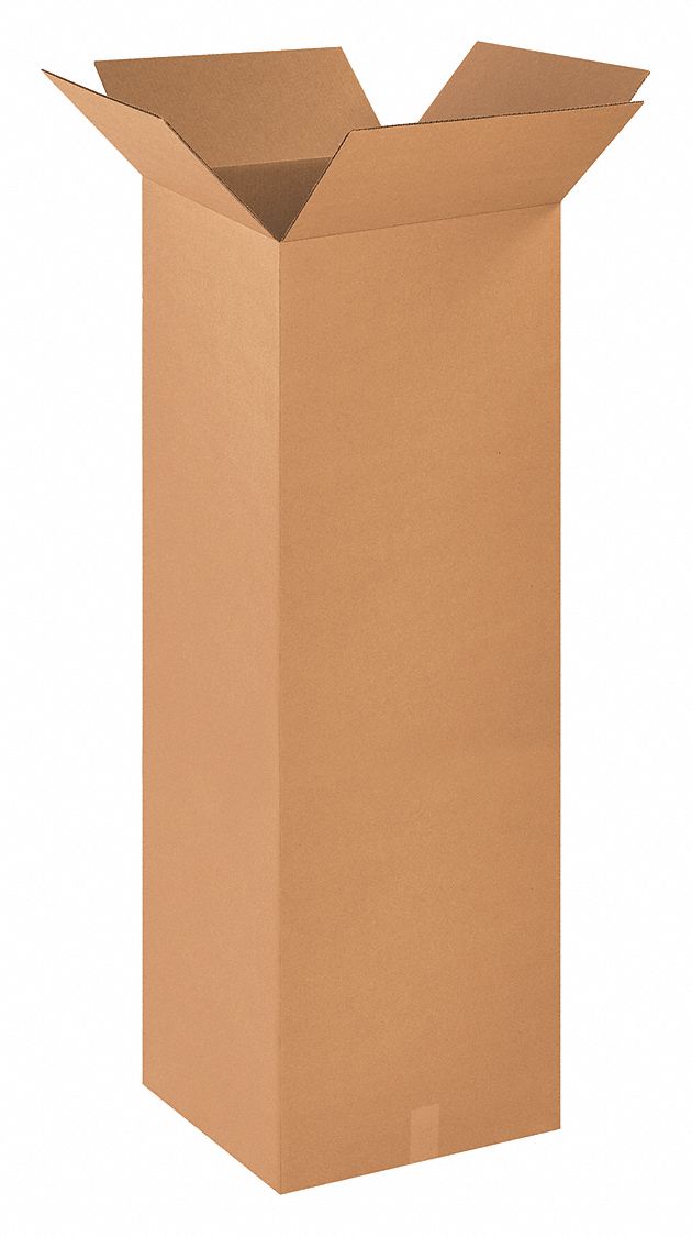Corrugated Boxes,16x16x48",PK10 - Grainger