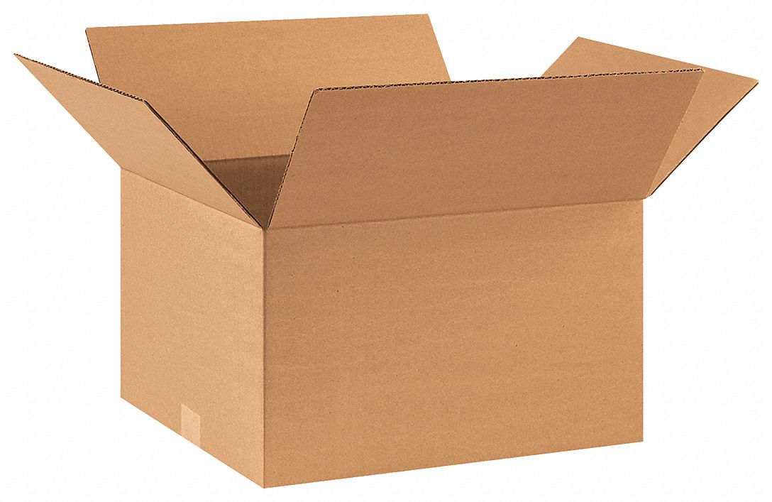 GRAINGER APPROVED 22XL08 PK 25 Shipping Box,17x14x10 in 22XL08 ...