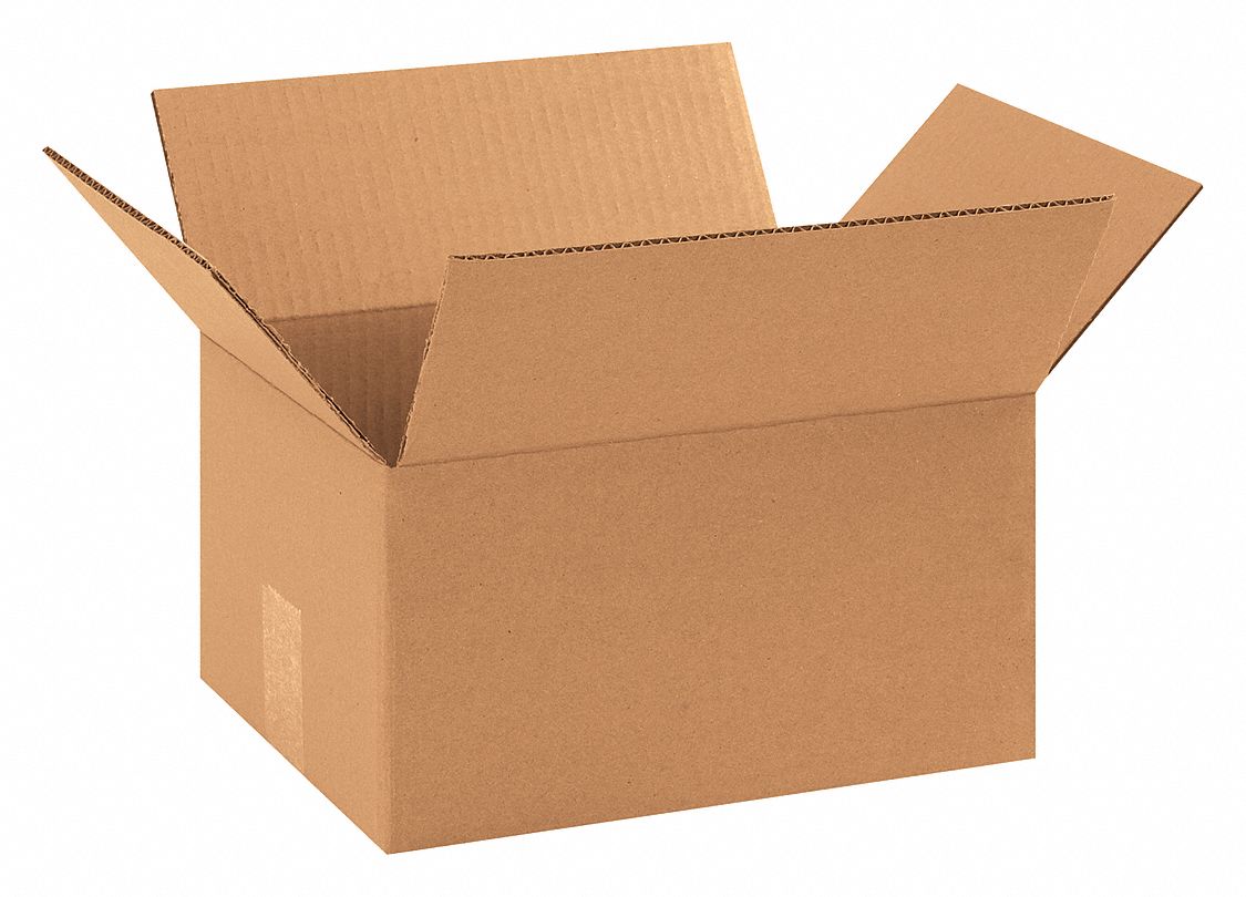 11 1/4 in Inside Lg, 8 3/4 in Inside Wd, Shipping Carton - 22XM01 ...