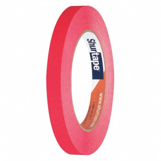 SHURTAPE, CP 631, Red, Masking Tape - 22XN48|206851 - Grainger