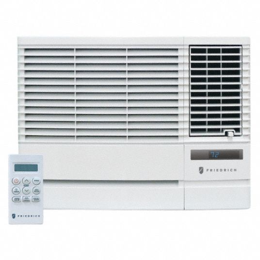 FRIEDRICH, 400 sq ft – 450 sq ft, 10,000 BtuH, Window Air Conditioner ...