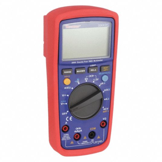WESTWARD, CAT III 600V, TRMS, Digital Multimeter - 22XX21|22XX21 - Grainger