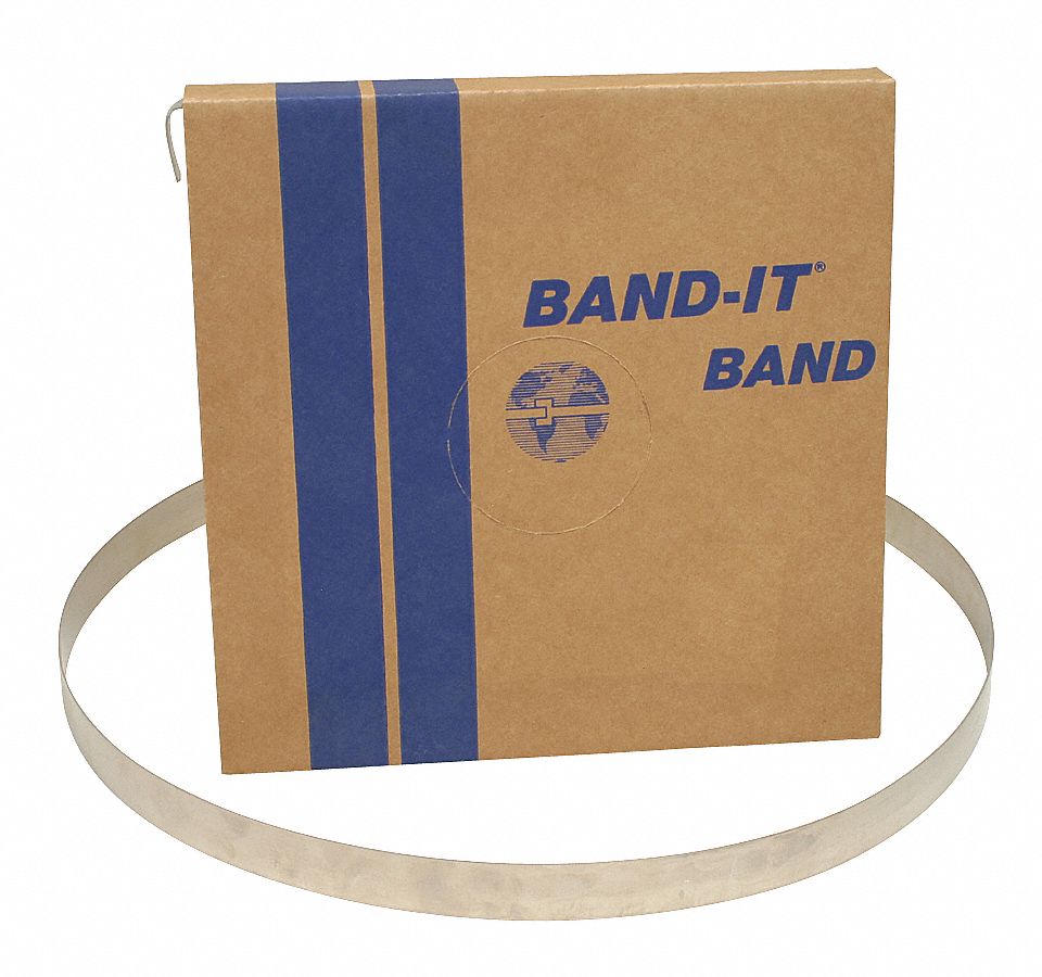 BAND-IT GIANT BAND 1-1/4IN X 50FT - Steel Strapping - BNI2LNU5 | 2LNU5 ...