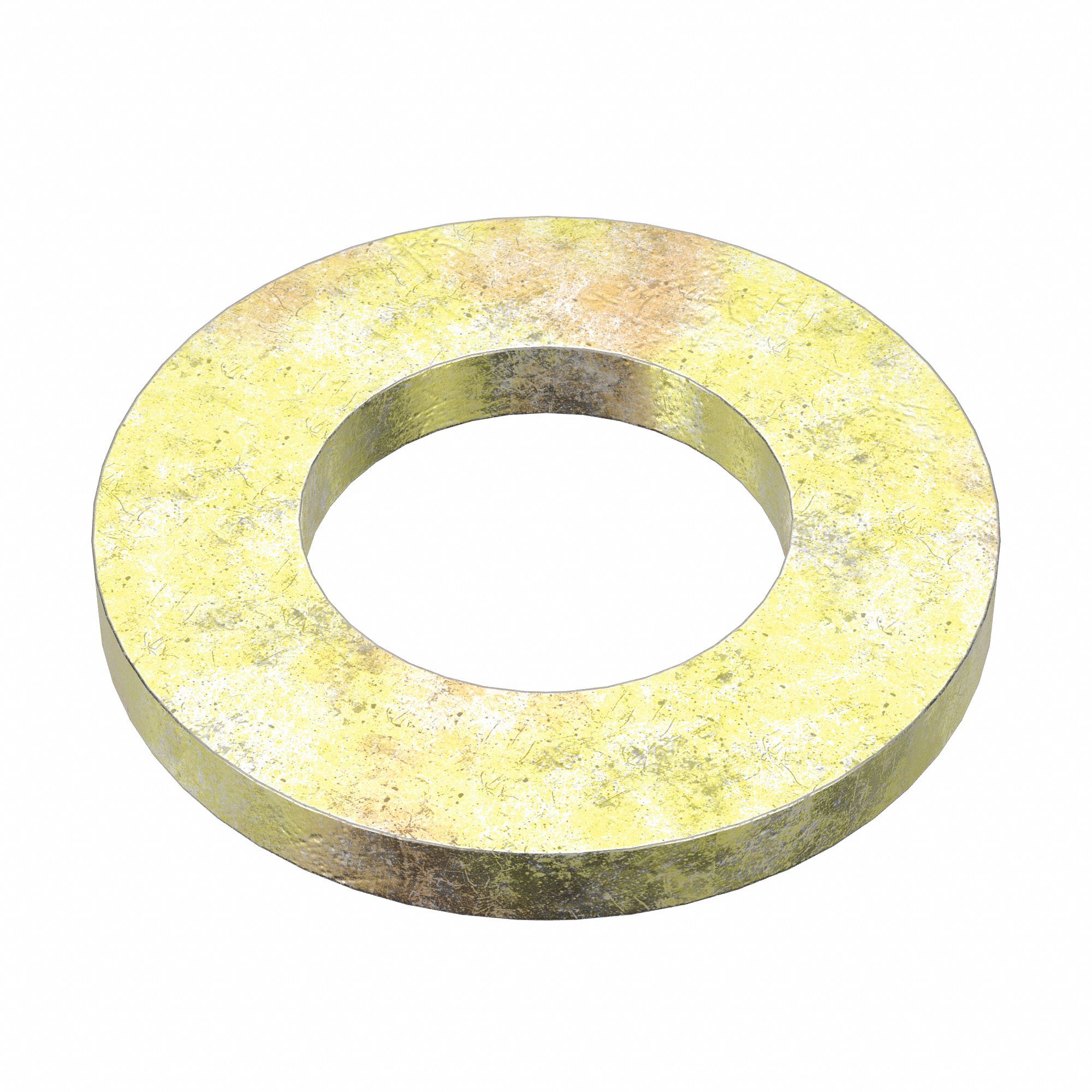 APPROVED VENDOR Arandela Plana, Acero, M12x24 mm, 140HV, Zinc Amarillo ...