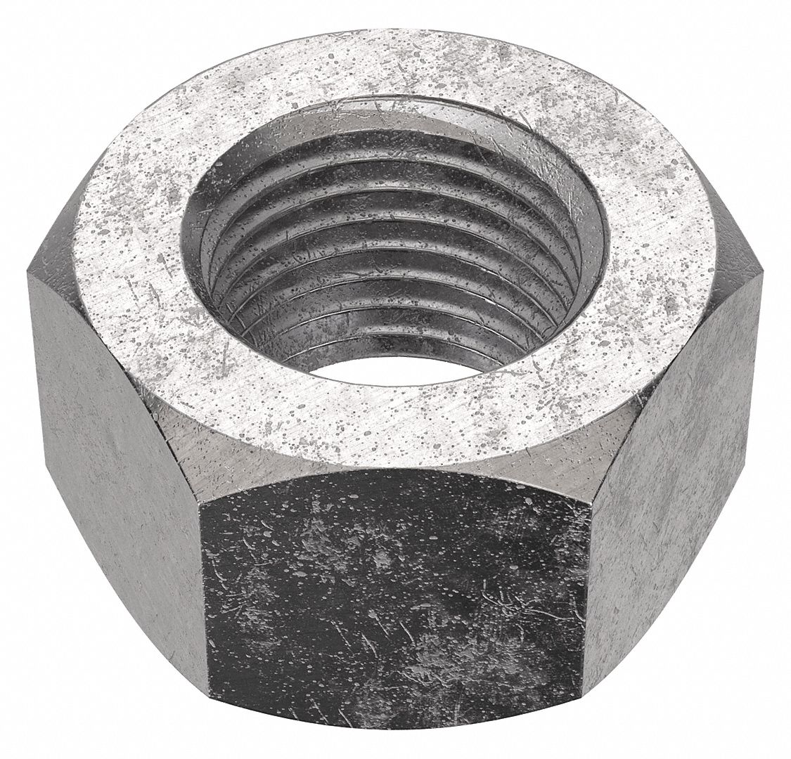 APPROVED VENDOR Tuerca Hexagonal 3/4"-16, Sin Acabado, 18-8, Acero Inoxidable, Derecha, ASME B18 ...