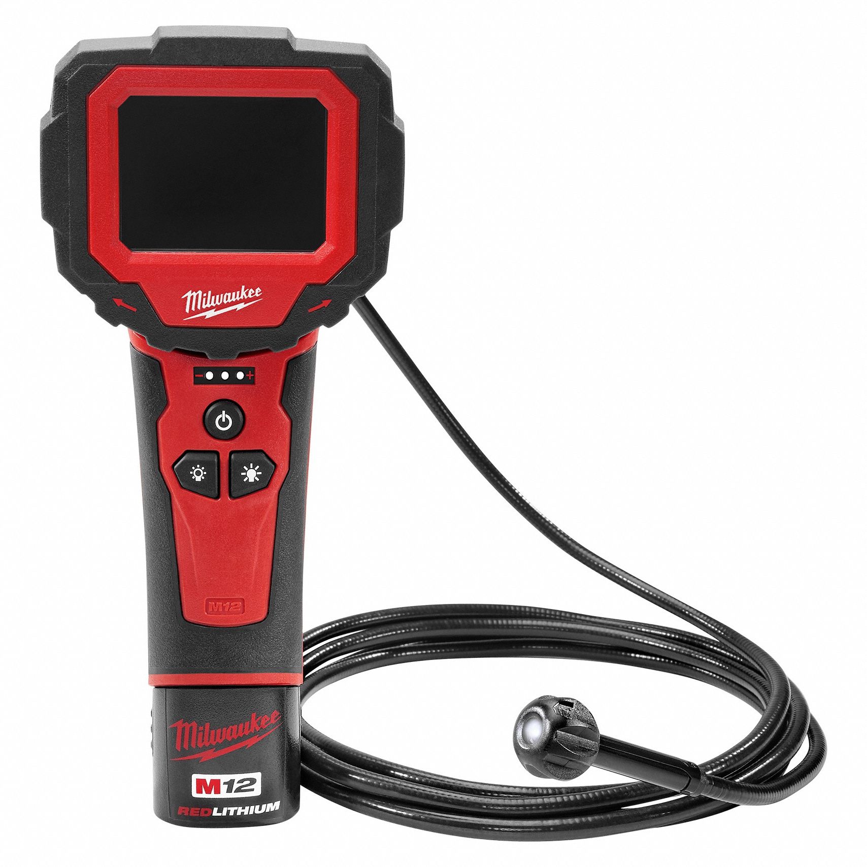 MILWAUKEE, 640 x 480, 9 ft Shaft Lg, Video Borescope Kit - 13G256|2314 ...