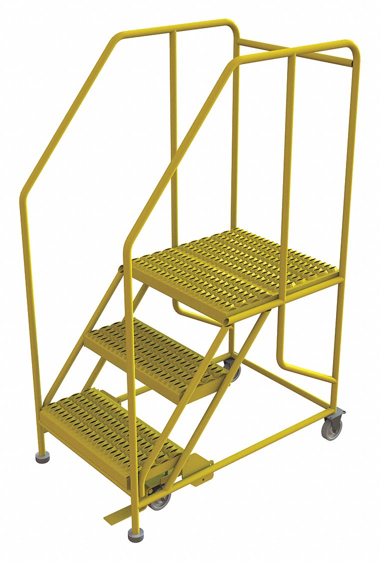 TRI-ARC, Work Platform,3-Step,800 lb.Cap,Steel - 231D20|WLWP132424SL-Y ...