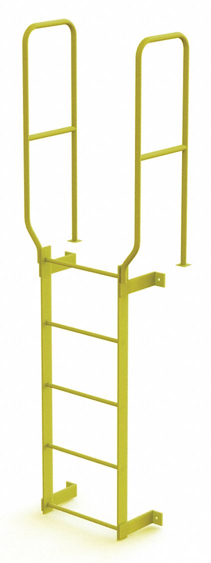 TRI-ARC, 8 ft Overall Ht, 28 in Overall Wd, Ladder,Walk-Thru Fixed ...