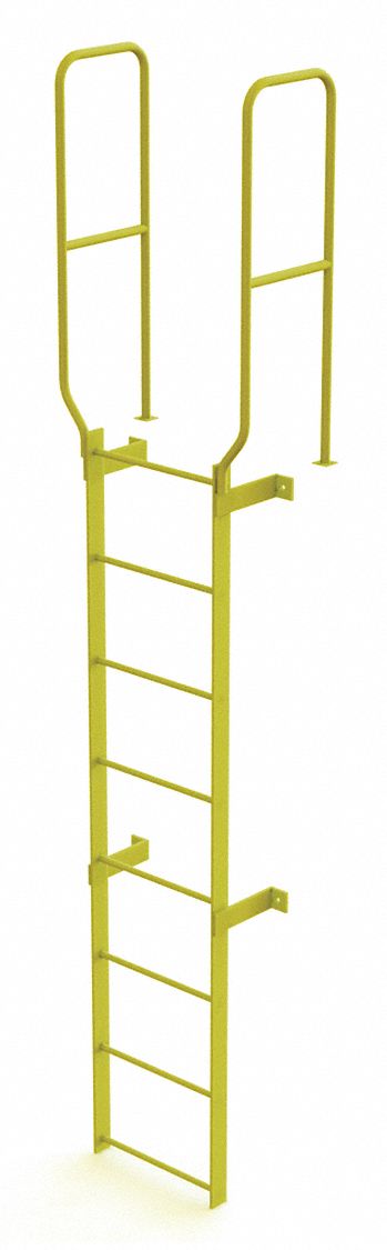 TRI-ARC, 11 ft Overall Ht, 28 in Overall Wd, Ladder,Walk-Thru Fixed ...