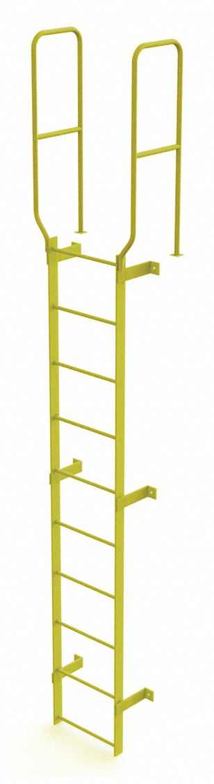 TRI-ARC, 13 ft Overall Ht, 28 in Overall Wd, Ladder,Walk-Thru Fixed ...