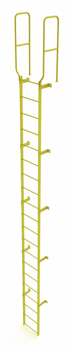 TRI-ARC, 23 ft Overall Ht, 28 in Overall Wd, Ladder,Walk-Thru Fixed ...