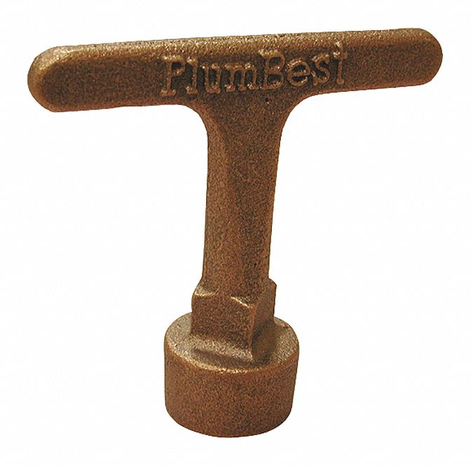 Curb Box Wrench for Pent. Curb Boxes - Grainger