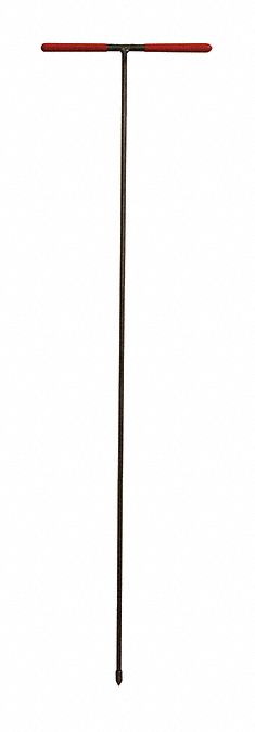 Probing Rod,Steel,4 ft. - Grainger
