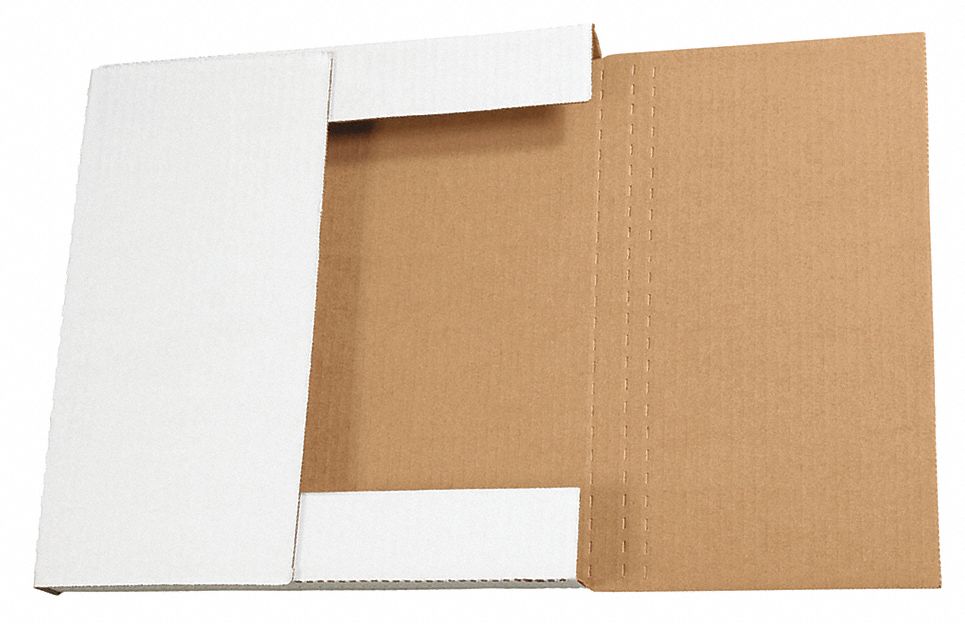 Kraft, 24 in Inside Lg, Easy-Fold Mailer,24x24x2",Package Quantity 20 ...