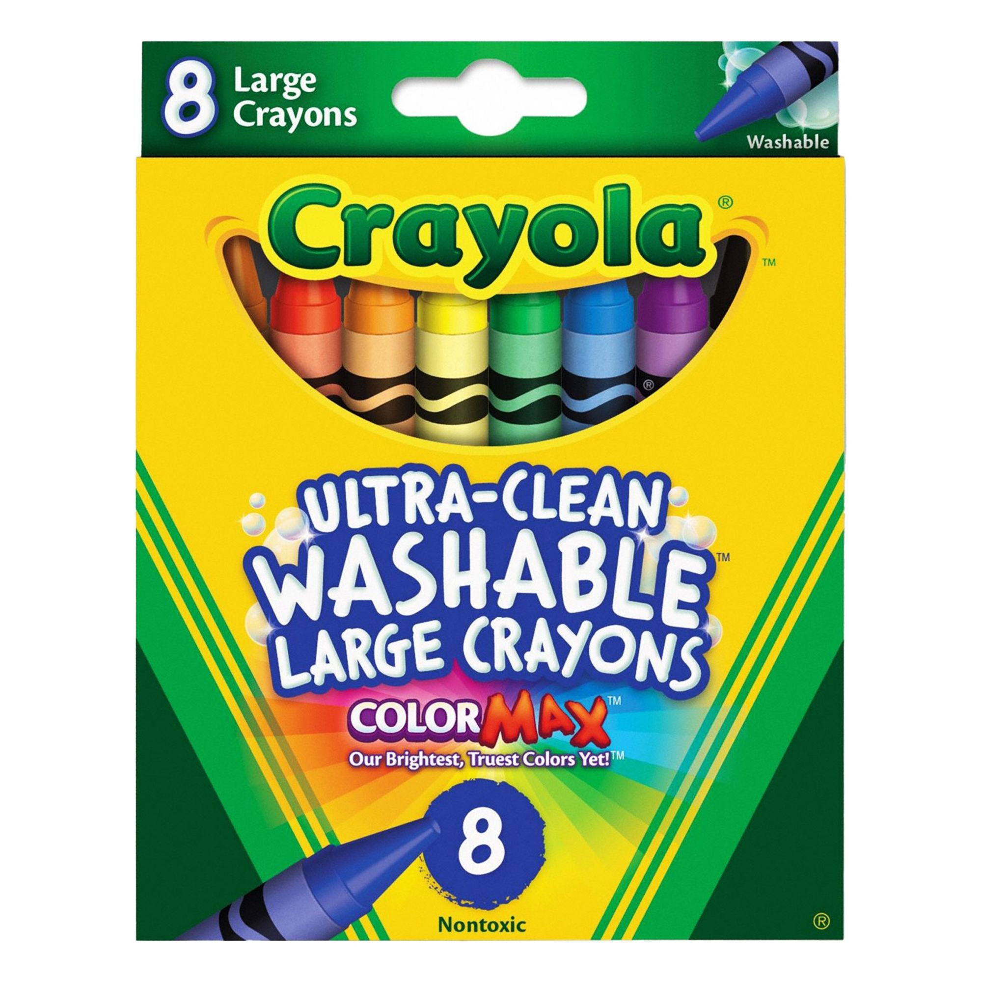 CRAYOLA, 1 Packs per Case, Non-Toxic, Wax Crayons - 841WU2|523280 ...