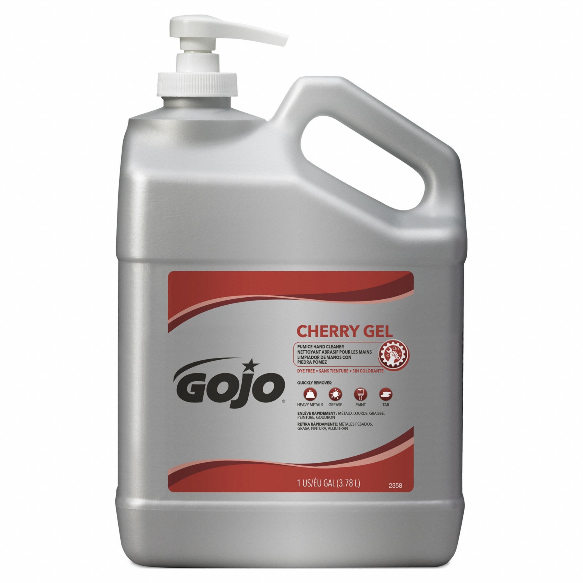 GOJO, Gel, Pump Bottle, Hand Cleaner - 3EUF9|2358-02 - Grainger