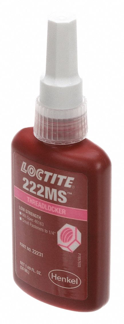 HOBART Loctite 222MS, Threadlocker - 235R11|00-512987 - Grainger