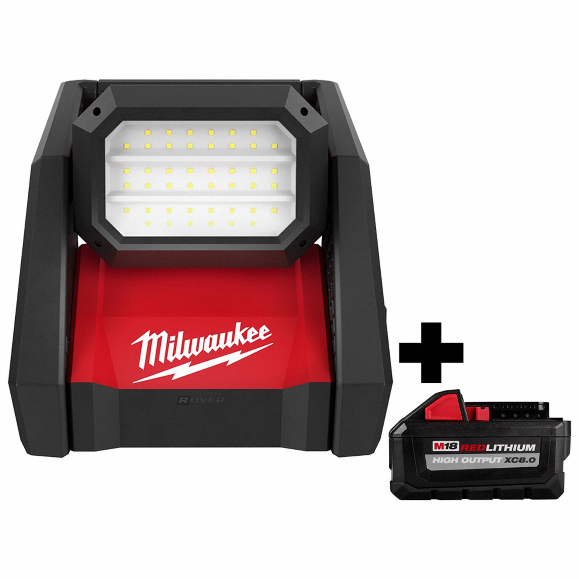 MILWAUKEE, M18™, Tripod Light, Tripod Light - 385JN3|2366-20, 48-11 ...