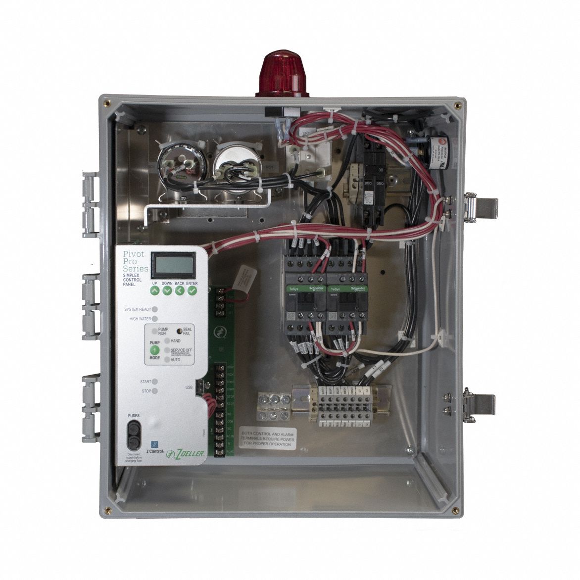 ZOELLER, Simplex, Single Phase, Pump Control Panel - 852UL9|23734-0001 ...