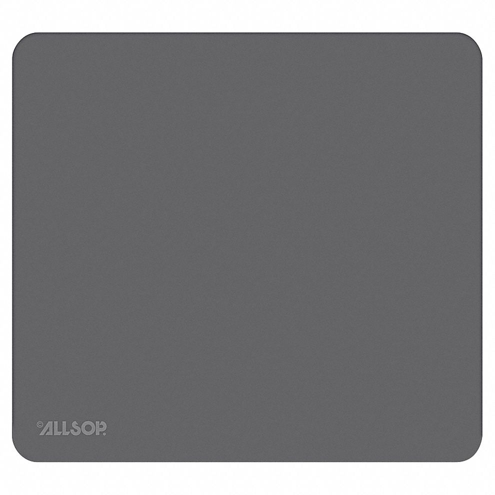 ALLSOP, Gray, Rubber, Mouse Pad - 23K189|ASP30201 - Grainger