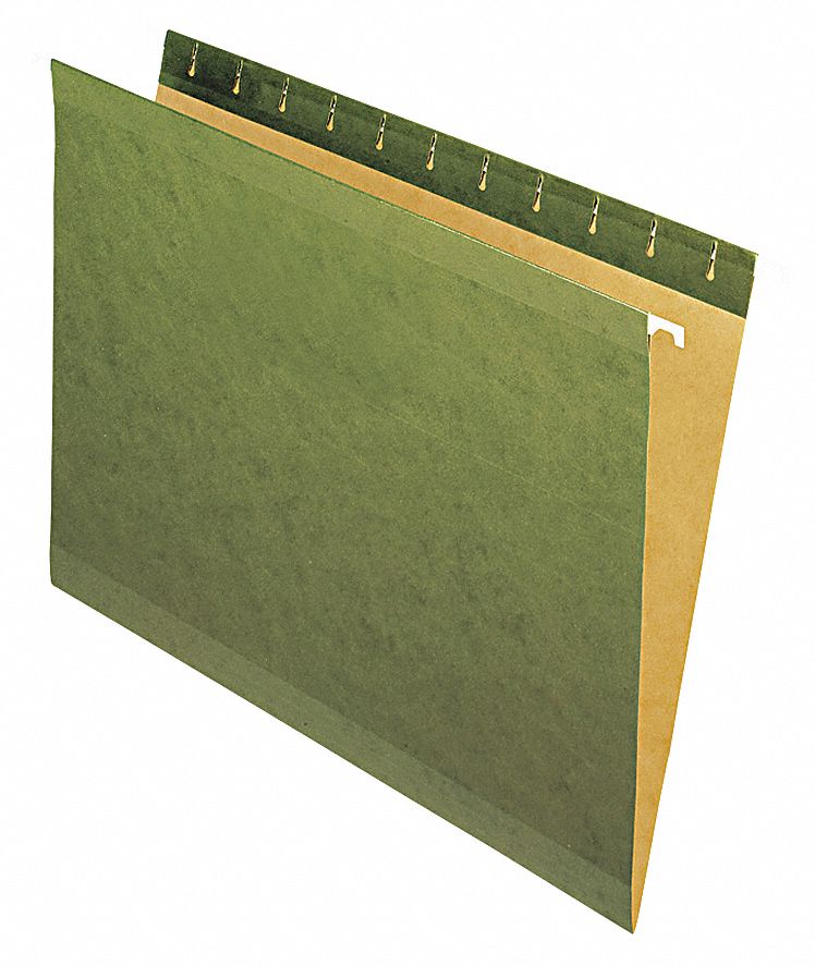 8 1/2 in Ht, 11 in Wd, Hanging File Folders - 23K355|PFX4152 - Grainger