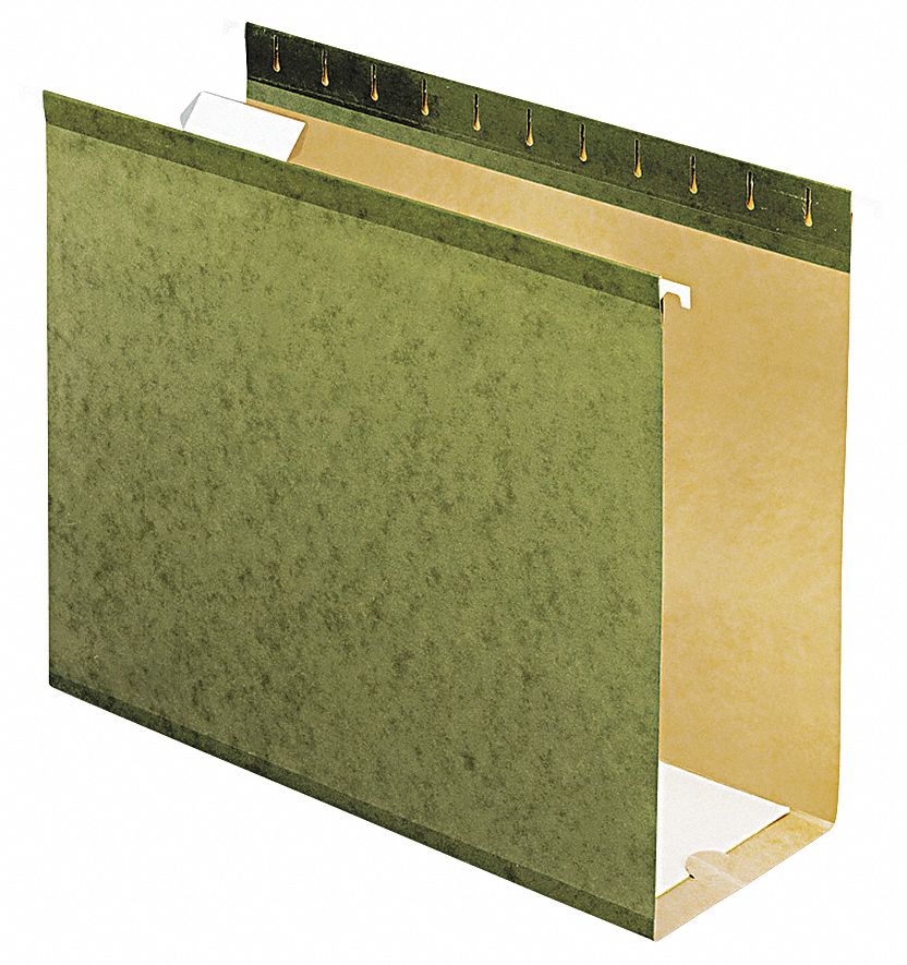 8 1/2 in Ht, 11 in Wd, Hanging File Folders - 23K369|PFX4152X4 - Grainger