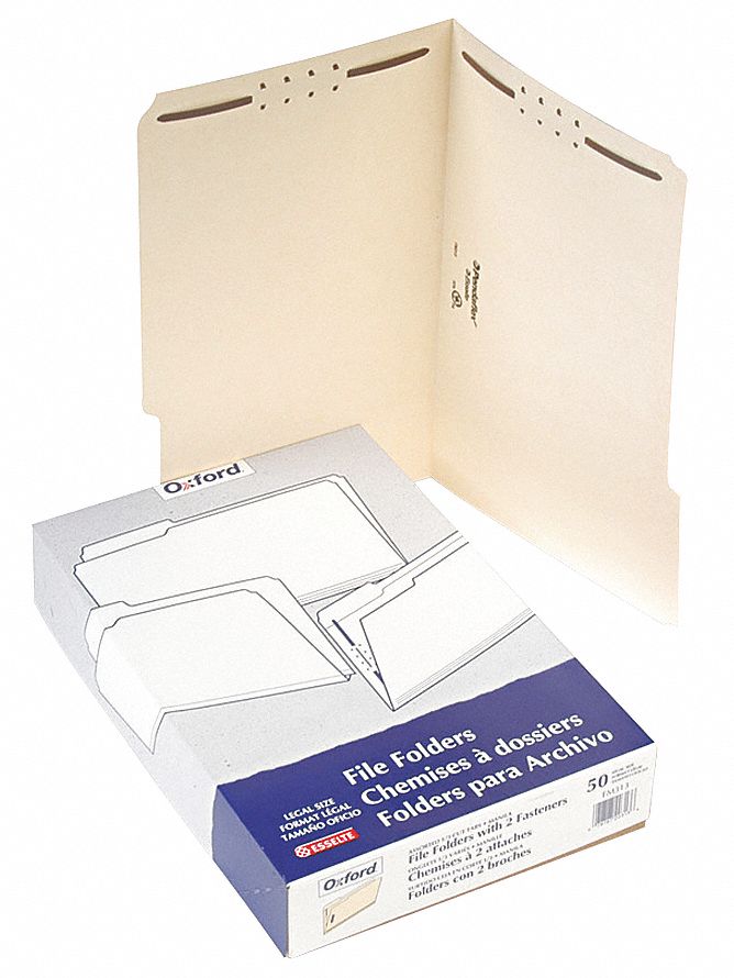 8 1/2 in Ht, 14 in Wd, File Folders - 23K384|PFXFM313 - Grainger