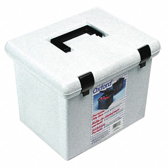 PENDAFLEX, Plastic, Letter File Size, File Box - 23K471|PFX41747 - Grainger