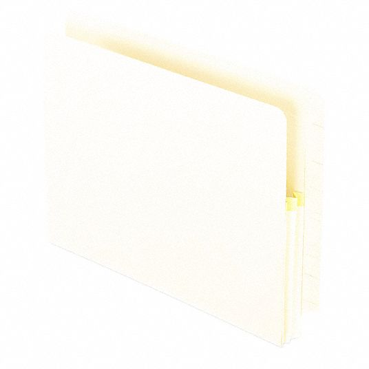 25 Pocket Manila Stock Expandable File Folder, Manila - Grainger