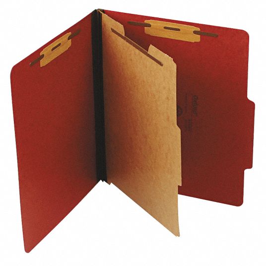 Letter Size File Folders, 1/3 Tab Cut, 8 1/2 in Height, 11 in Width ...