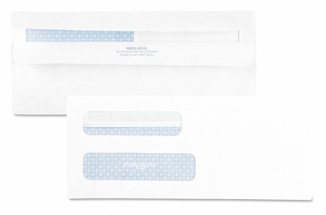 QUALITY PARK, 2 Windows, Bottom Left/Top Left, Window Envelopes ...