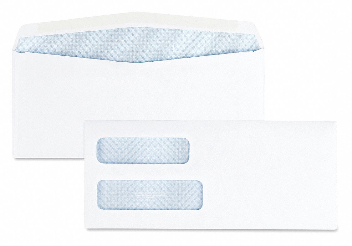 QUALITY PARK, 2 Windows, Bottom Left/Top Left, Window Envelopes ...