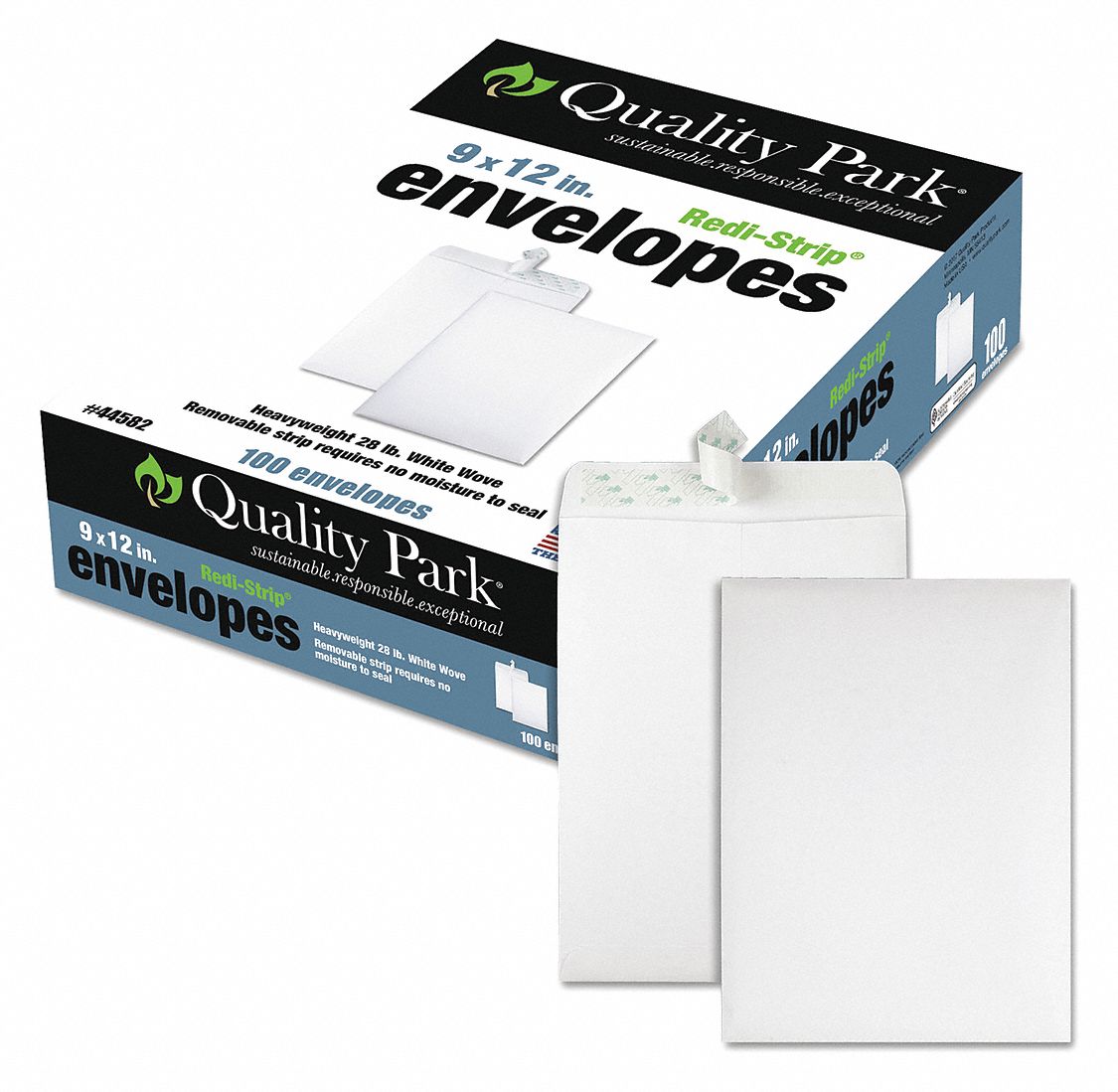 QUALITY PARK, #10-1/2 Envelope Size, Paper, Catalog Envelopes - 23K902 ...