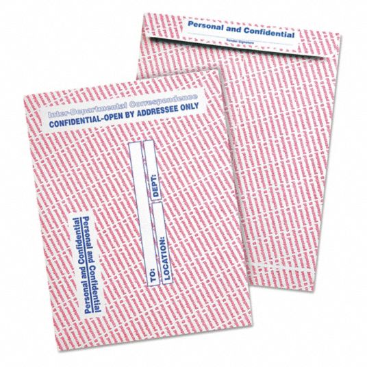 QUALITY PARK, #97 Envelope Size, Paper, Interoffice Envelopes - 23K916 ...