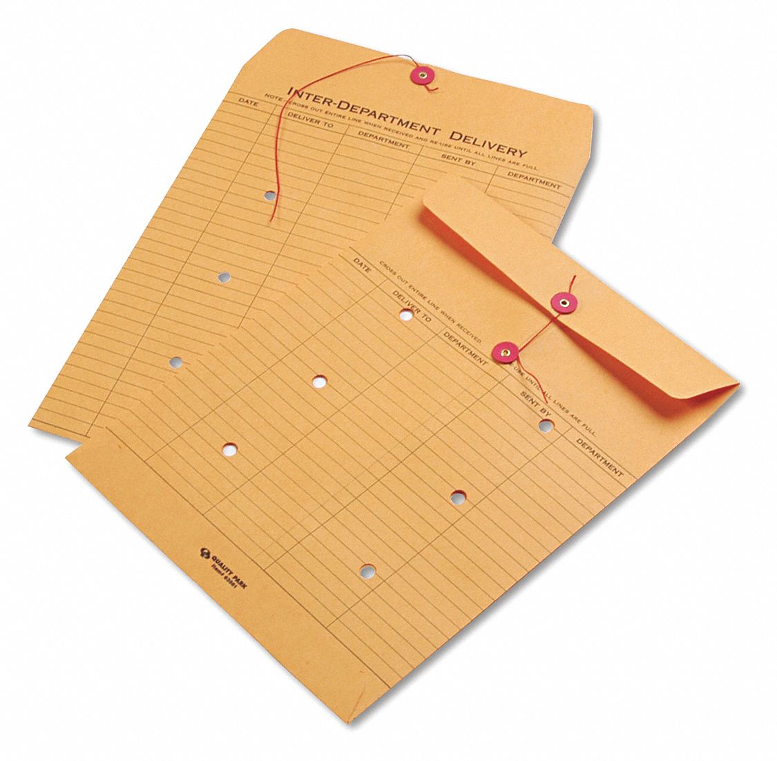 QUALITY PARK Interoffice Envelopes, Material Kraft, Envelope Closure ...