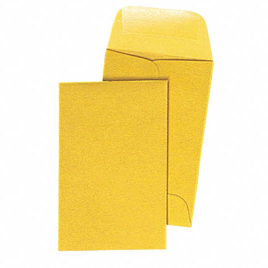 QUALITY PARK, #1 Envelope Size, Kraft, Coin Envelopes - 23K930|QUA50160 ...